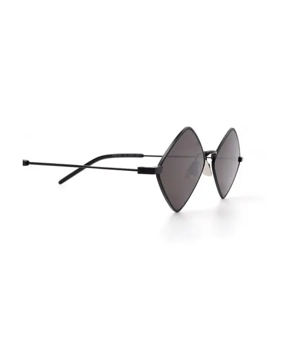 Saint Laurent Sl 302 Diamond Frame Sunglasses - Black