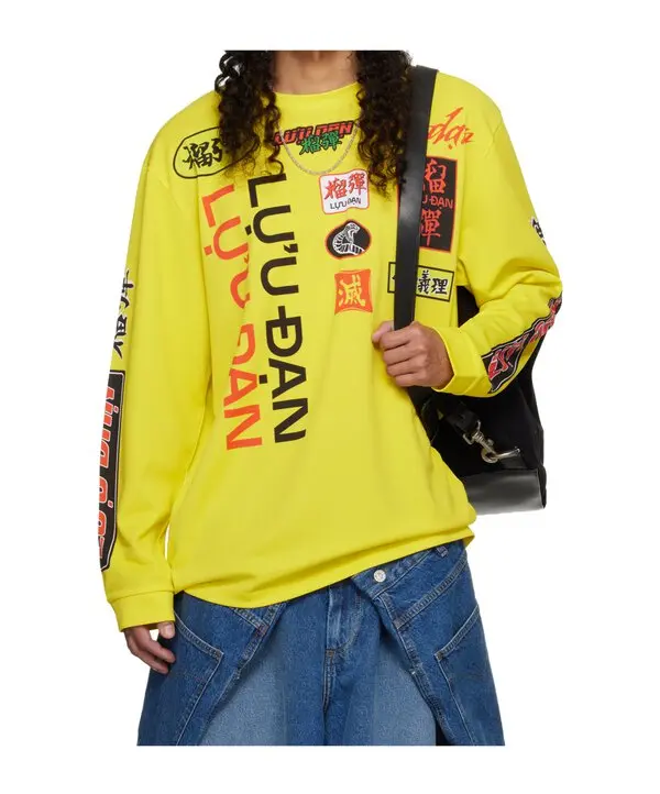 LU'U DAN Oversized Long-sleeved T-shirt