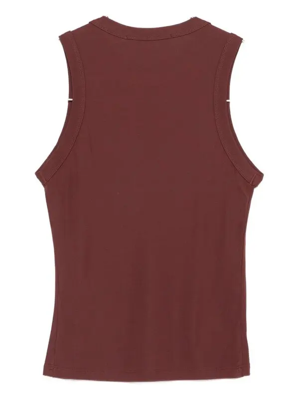 AYA MUSE Knitted Vest - Red