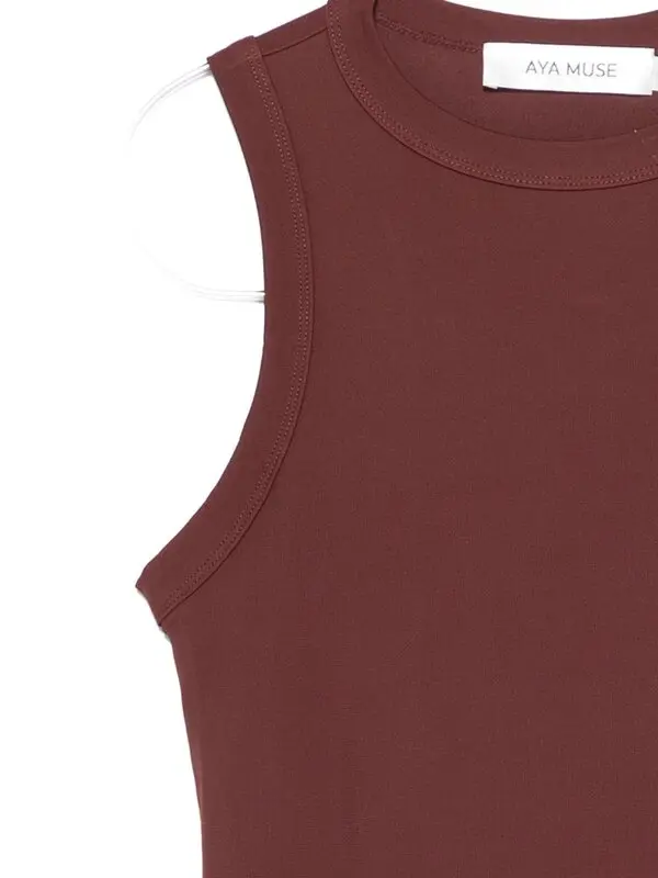 AYA MUSE Knitted Vest - Red