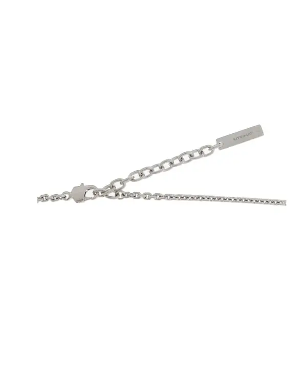 Givenchy Crystal Pearl Necklace - Gray