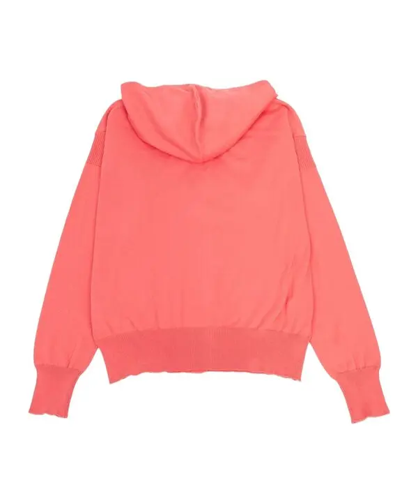 VIVIENNE WESTWOOD Orb Embroidered Hooded Knitted Cardigan - No