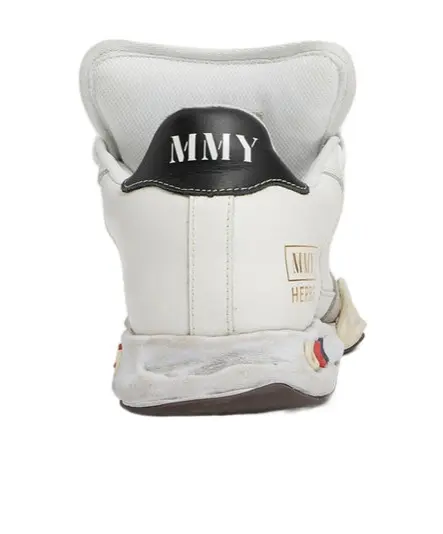Mihara Yasuhiro Herbie Puffer Lace-up Sneakers - White