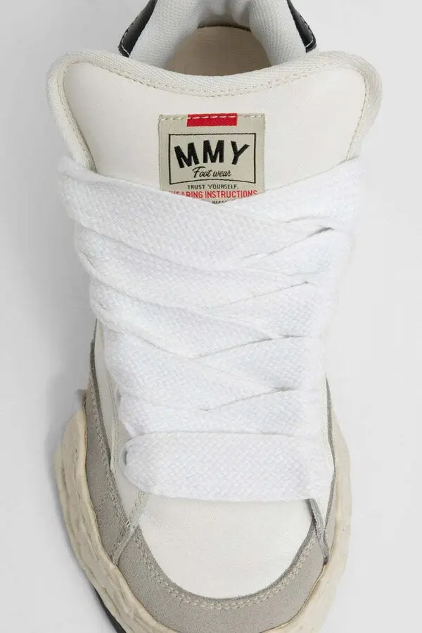 Mihara Yasuhiro Herbie Puffer Lace-up Sneakers - White
