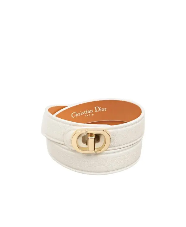 Dior 30 Montaigne Two-handed Chain - White