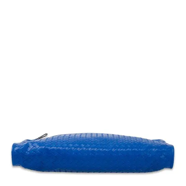 Bottega Veneta Woven Top Handle Bag - Blue