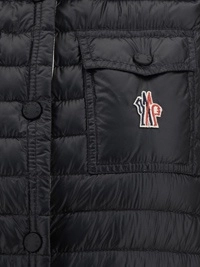Moncler Logo Patch Padded Gilet - Black