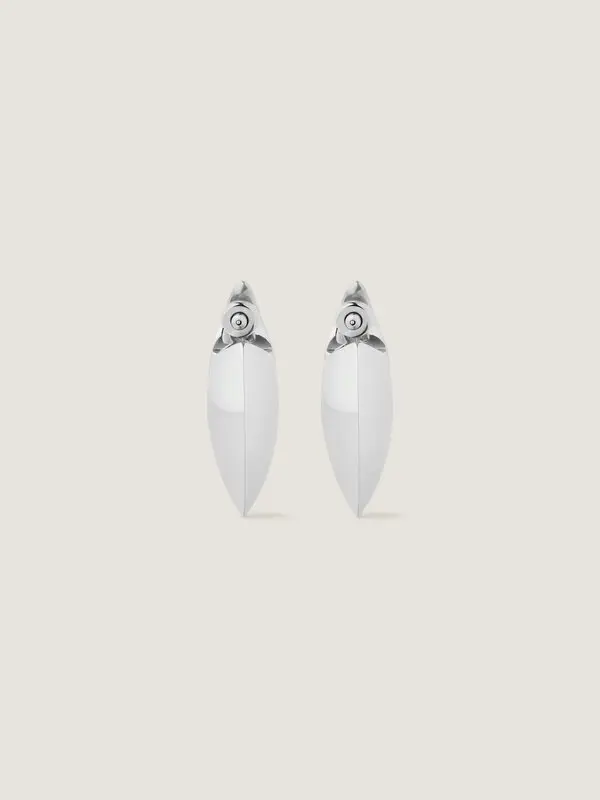 Givenchy Cocoon Earrings - Silver