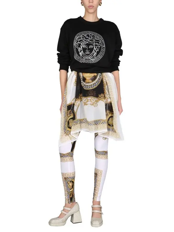 Versace Medusa Head Printed Crewneck Sweatshirt