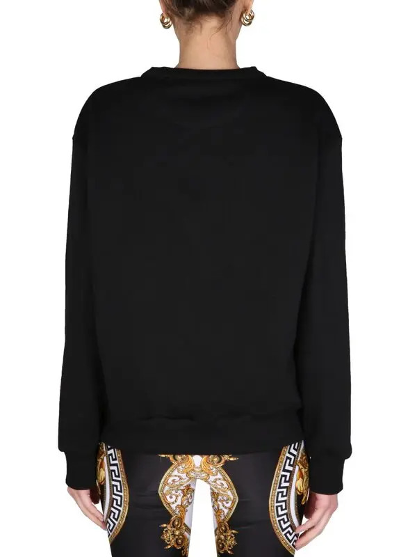 Versace Medusa Head Printed Crewneck Sweatshirt