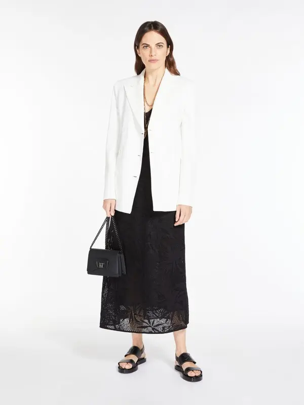 Max Mara Lace Maxi Dress
