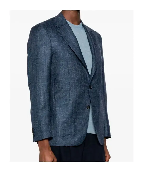 Canali Single-breasted Blazer - Blue