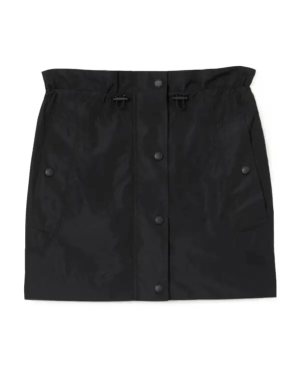 Burberry High Waist Mini Skirt - Black