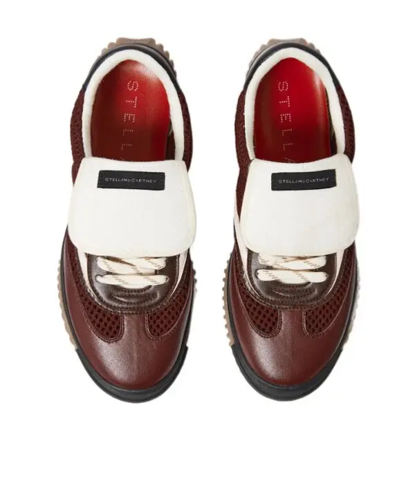 Stella McCartney S-wave Sport Sneakers - Wine Red