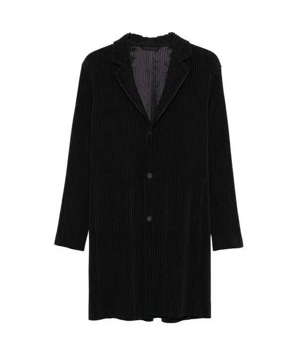 Issey Miyake Long-sleeved Casual Jacket With Texture Effect