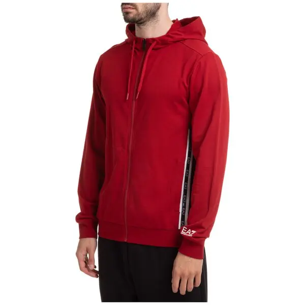 EA7 Hooded Zip-up Jacket