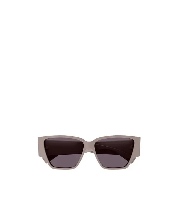 Bottega Veneta Rectangle Frame Sunglasses - Black