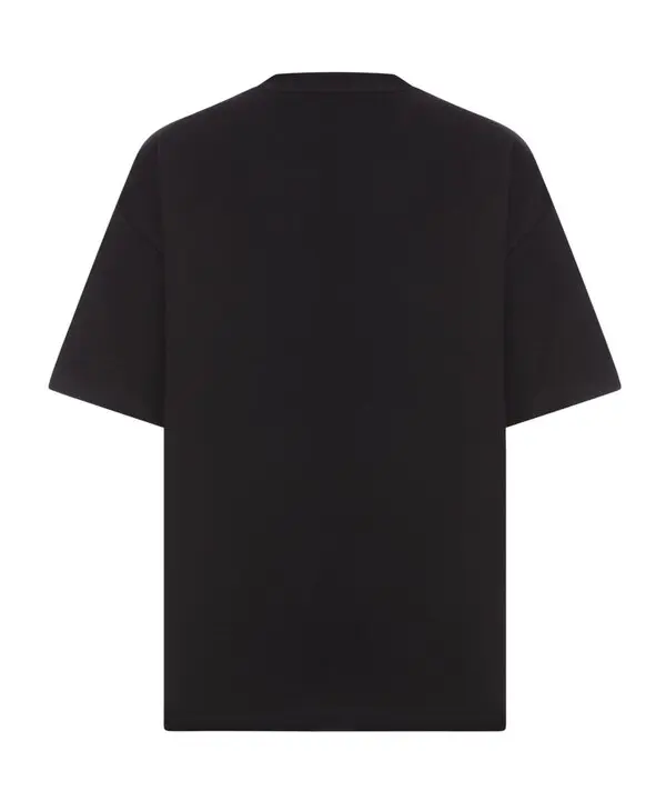 Amiri Ma Skater Logo Embroidered Crewneck T-shirt - Black