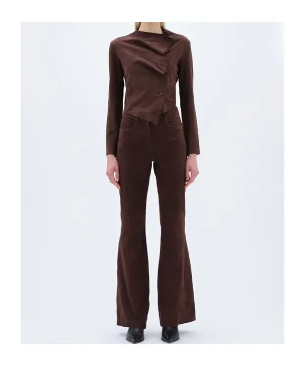 REMAIN BIRGER Padded-shoulder Blazer