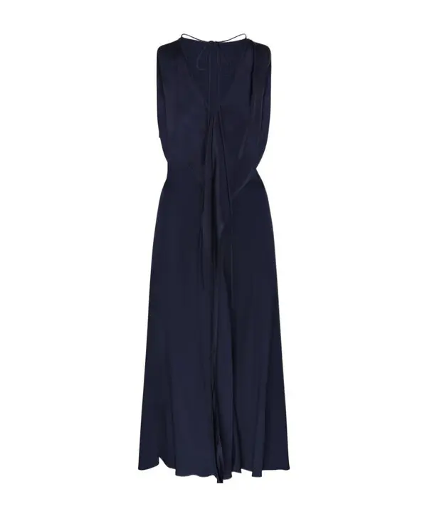 Victoria Beckham Sleeveless V-neck Maxi Dress