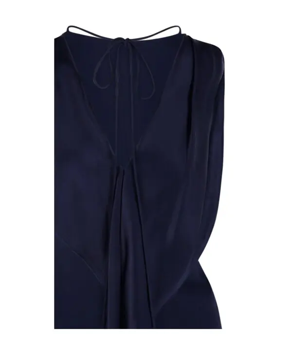 Victoria Beckham Sleeveless V-neck Maxi Dress