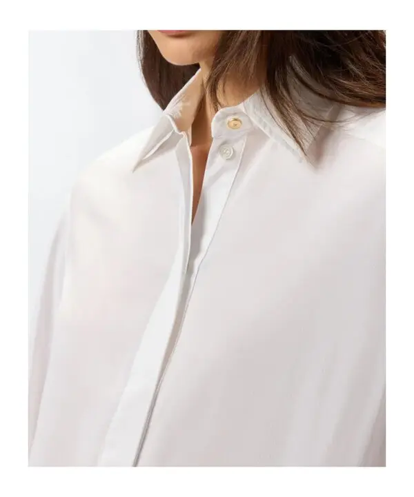 Pinko Long-sleeved Shirt With Pointed Collar