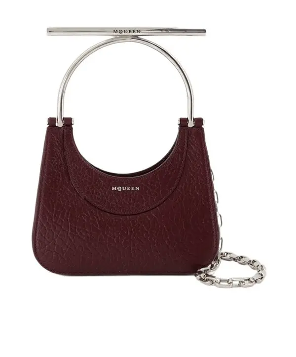 Alexander McQueen Mini Cross-bar Tote Bag - Brown