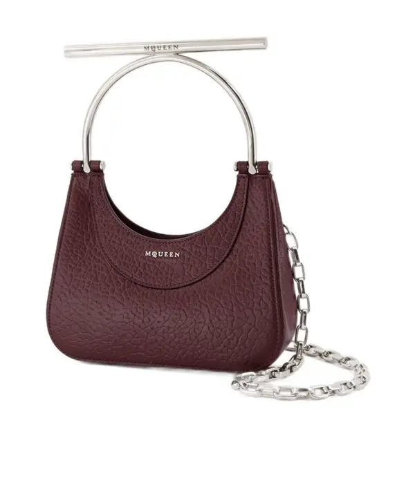 Alexander McQueen Mini Cross-bar Tote Bag - Brown