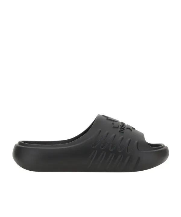 Dsquared2 Logo Embossed Slip-on Slides