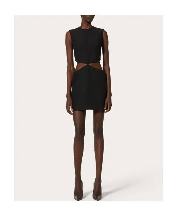 Valentino Garavani Sleeveless Cut-out Mini Dress