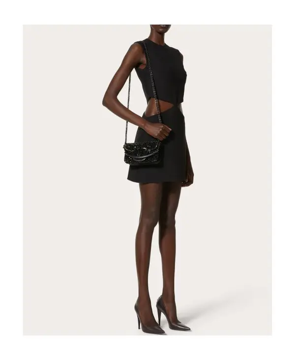 Valentino Garavani Sleeveless Cut-out Mini Dress