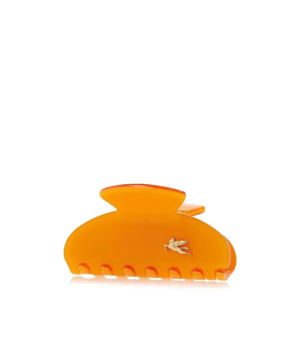 Etro Logo Hair Claw - Yellow