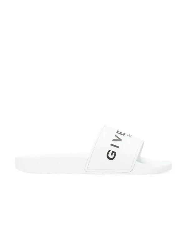 Givenchy Signature Flat Sandals - White
