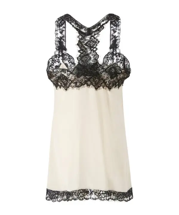 Pinko Lace-trim Silk Camisole