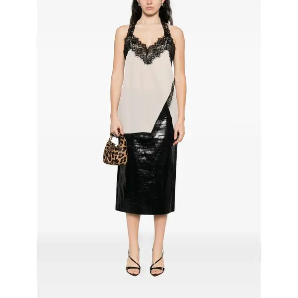 Pinko Lace-trim Silk Camisole