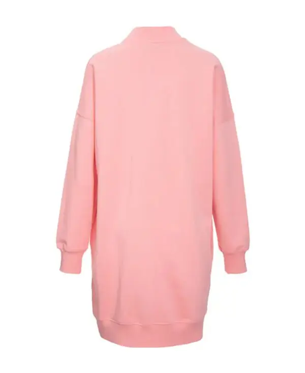 MSGM Logo Detail Sweater Dress