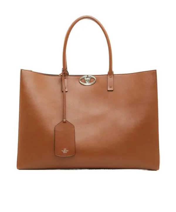 Valentino Garavani Vlogo The Bold Edition Top Handle Bag - Brown