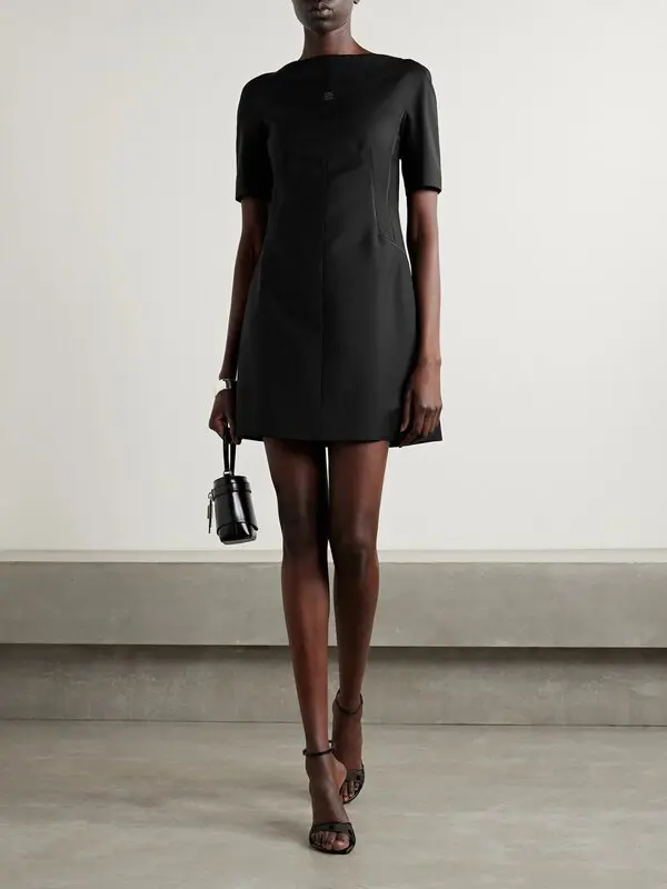 Givenchy Short Sleeve Mini Dress