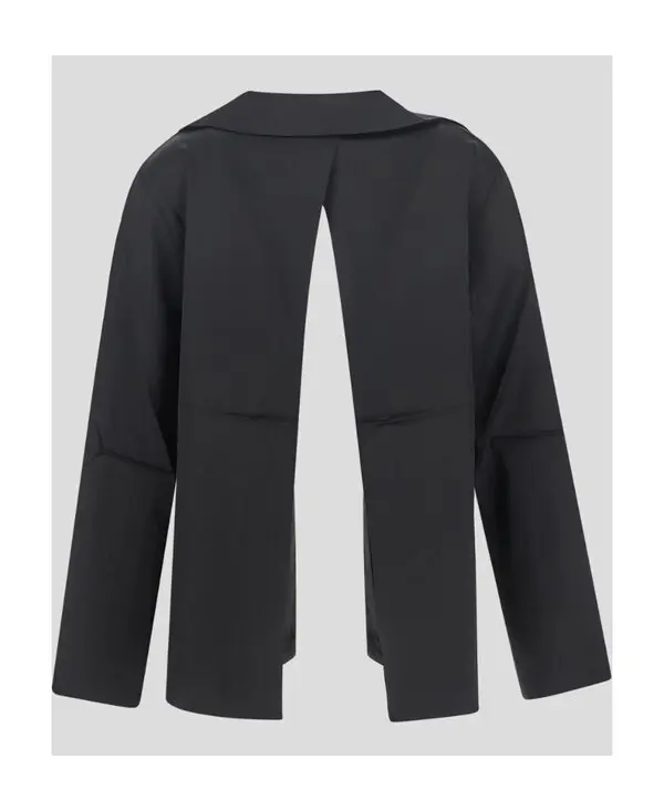 Jacquemus Le Papier" Logo Plaque Blouse