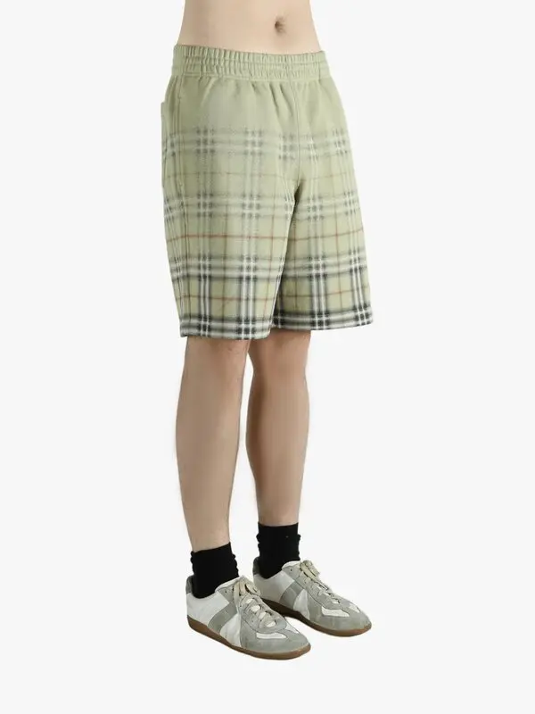 Burberry Gradient Check Bermuda Shorts