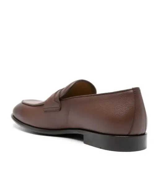 FERRAGAMO Gancini Loafers - Brown