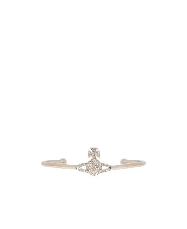VIVIENNE WESTWOOD Grace Bas-relief Open Bangle - Yellow