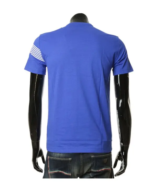 EA7 Logo-print Crewneck T-shirt