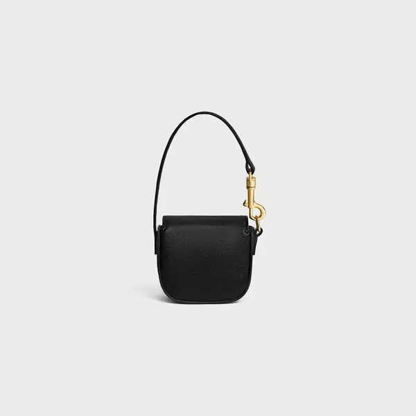 Celine Micro Claude Bag In Shiny Calfskin