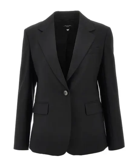 Max Mara Single-breasted Blazer - Black