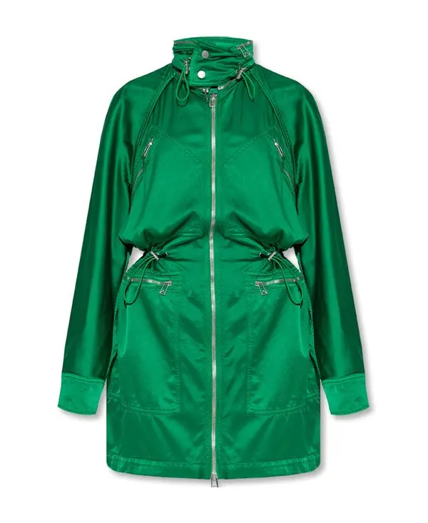 Bottega Veneta Drawstring Mini Dress