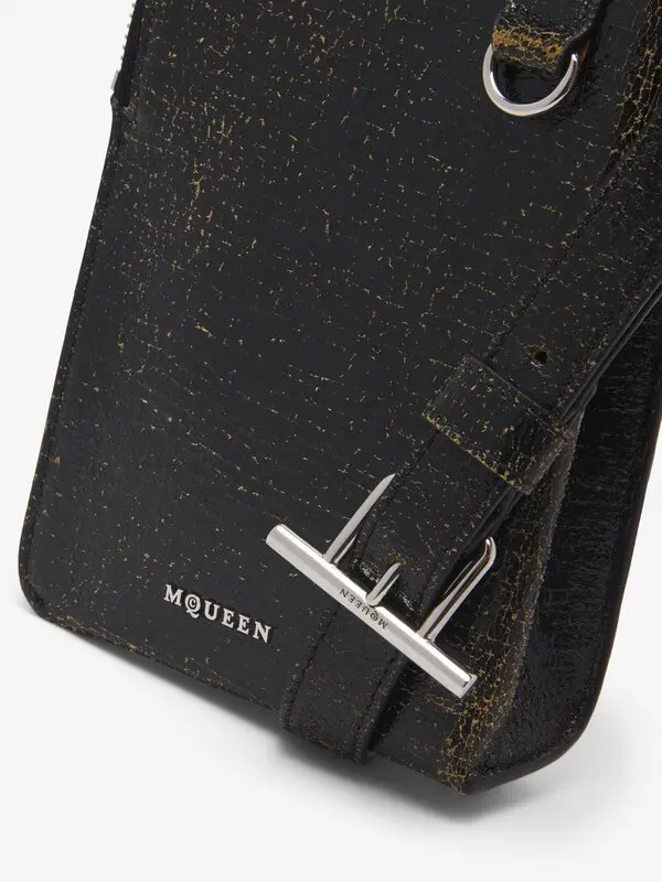 Alexander McQueen Logo-lettering Phone Pouch