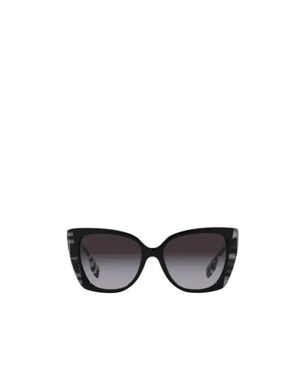 Burberry Cat Eye Frame Sunglasses - Black