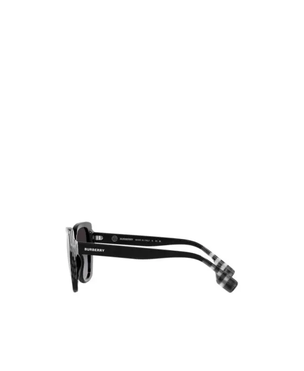 Burberry Cat Eye Frame Sunglasses - Black