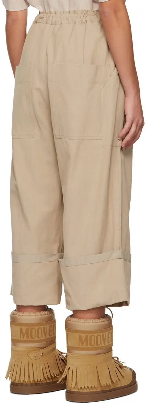 Moncler Wide-legged Ankle Pants